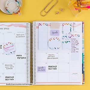 Snap-in Stylized Sticky Notes Dashboard in MCC, Snap This Mid Century Circles Dashboard into Your Coiled Planner or Binder, Jot Down a Reminder or Mark a Page in Style by Erin Condren