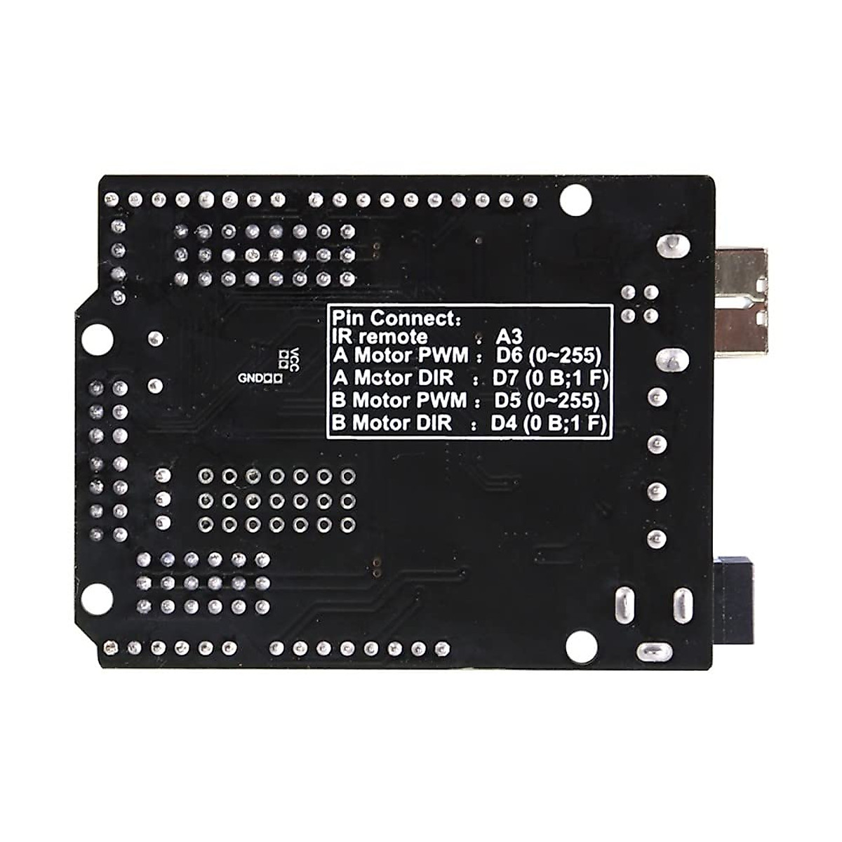 TB6612 Motor Drive Controller Board, 0.6A Dual DC Motor Driver Module MCU Micro Controller Board
