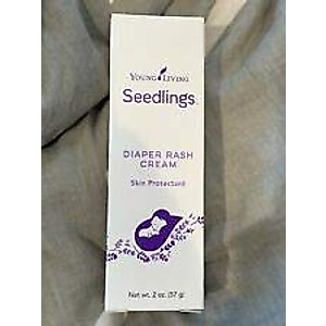 Young Living Seedlings Diaper Rash Cream, 2 oz | Baby Skin Essentials | Ideal for Sensitive Skin | Gentle, Mild Formula | Vegetarian-Friendly | Kids Care Product