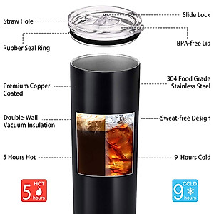 CERMELUS 3D Wrap Christian Jesus Cross 20oz Skinny Tumbler, Stainless Steel Double Wall Insulated Cup With Lid And Straw Multi, Bible Christian Tumbler, Gifts for Women, Mom, Daughter, Friends