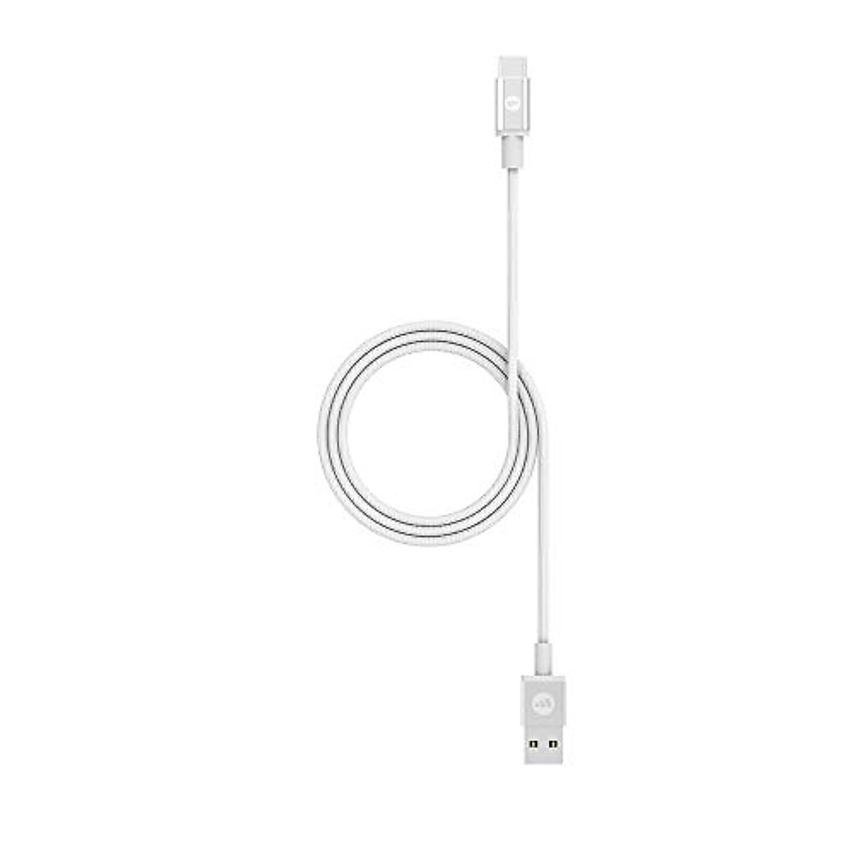 mophie High-Speed Charging Cable for Your USB-C - USB-A Cable - USB-C Connector for Apple Devices - 1M - White