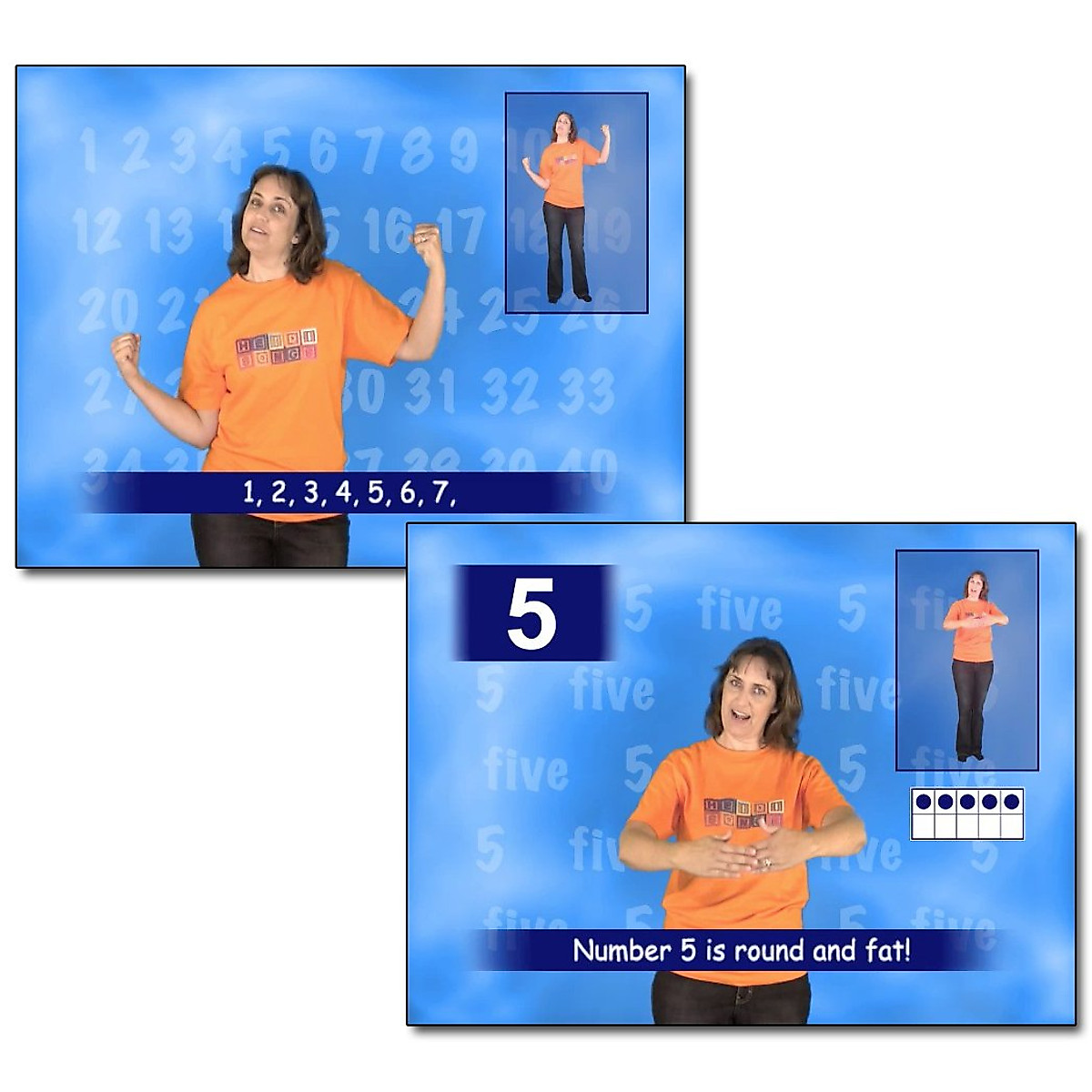 Jumpin' Numbers & Shakin' Shapes 0-10: Volume 1 DVD