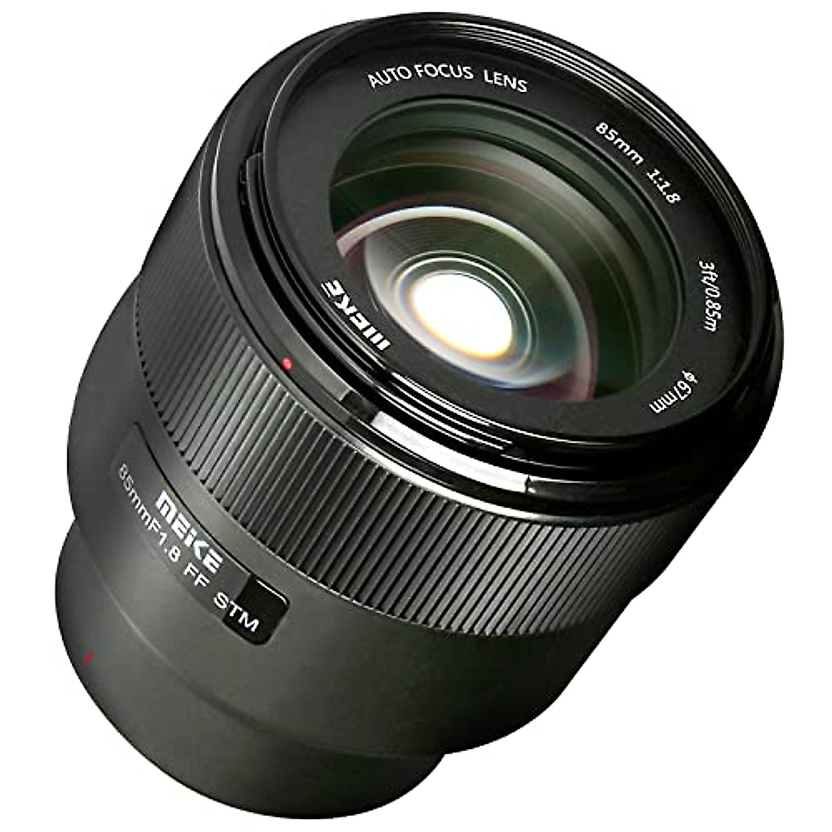 Meike 85mm f1.8 AutoFocus STM Full Frame Lens,Large Aperture Medium Telephoto Fixed Prime Portrait Lens for Fuji X Mount X-Pro2 X-E3 X-T2 X-T10 T20 X-A2 X-E2 X30 X70 X-M1 X-T5 Cameras +mcoCleanCloth