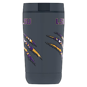 THERMOS LSU Tigers, Tiger Scratches GUARDIAN COLLECTION Stainless Steel Travel Tumbler, Vacuum insulated & Double Wall, 12oz