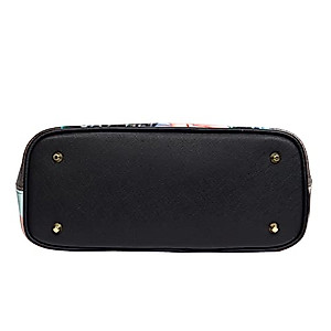 kaululu Personalized Photo Tote Bag Custom Picture Shoulder Bag Handbags Handle Satchel for Women