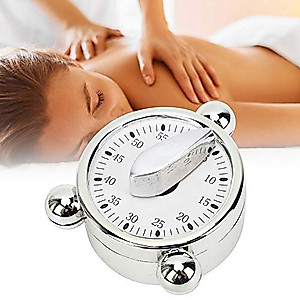 Kitchen Timer Cylindrical Mechanical Timer Cooking Reminder Precise Alarm Clock for Kitchen Hairdressing Beauty Salon Cooking Learning Baking Manual Timer