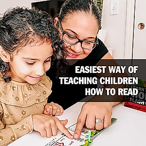 Phonics Flash Cards - Learn to Read in 20 Phonic Stages - Digraphs CVC Blends Long Vowel Sounds - Phonics Games for Kids Ages 4-8 Kindergarten First Second Grade Homeschool Educational