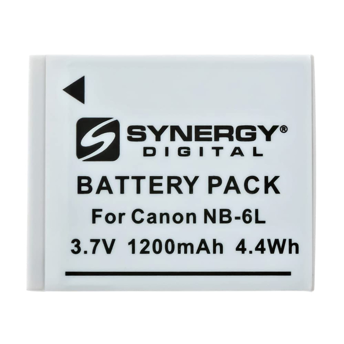 Synergy Digital Camera Battery, Compatible with Canon PowerShot SX540 HS Digital Camera, (li-ion, 3.7V, 1200 mAh) Ultra High Capacity, Replacement for Canon NB-6L Battery