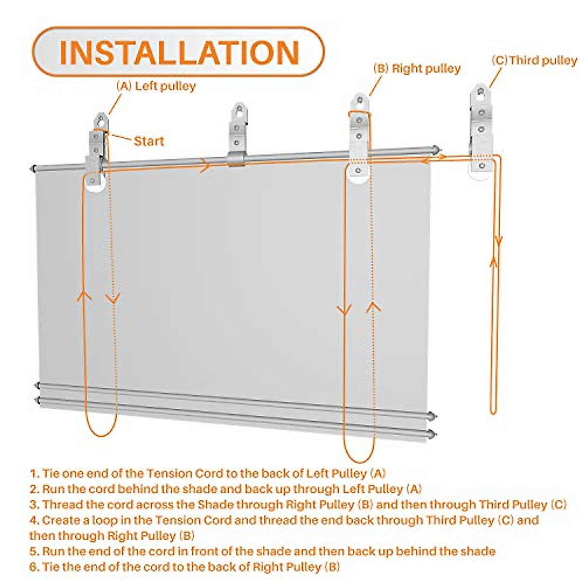 TANG Sunshades Depot Exterior Roller Shade Roll up Shade for Patio Deck Porch Pergola Balcony Backyard Patio or Other Outdoor Spaces Blinds Light Filtering Block 90% UV Rays 7' W x 6' L Brown