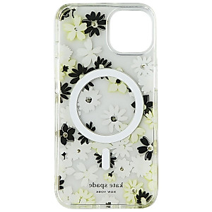 Kate Spade New York Protective Hardshell Case for MagSafe for iPhone 13 - Yellow Floral Medley