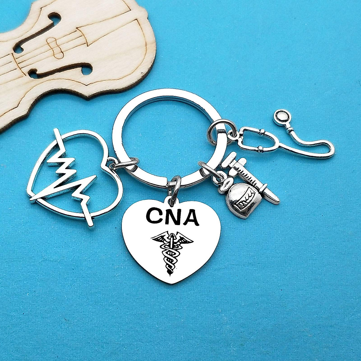 For CNA Gift Keychain Certified Nursing Assistant Gift CNA Graduation Gifts Nurse Day Gift Nursing School Student Gifts Nurse Appreciation Gifts Christmas Birthday Gifts CNA Gifts for CNA Week