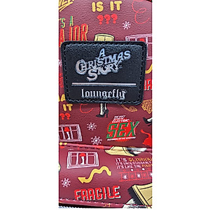 Loungefly x A Christmas Story Lampshade AOP Mini Backpack
