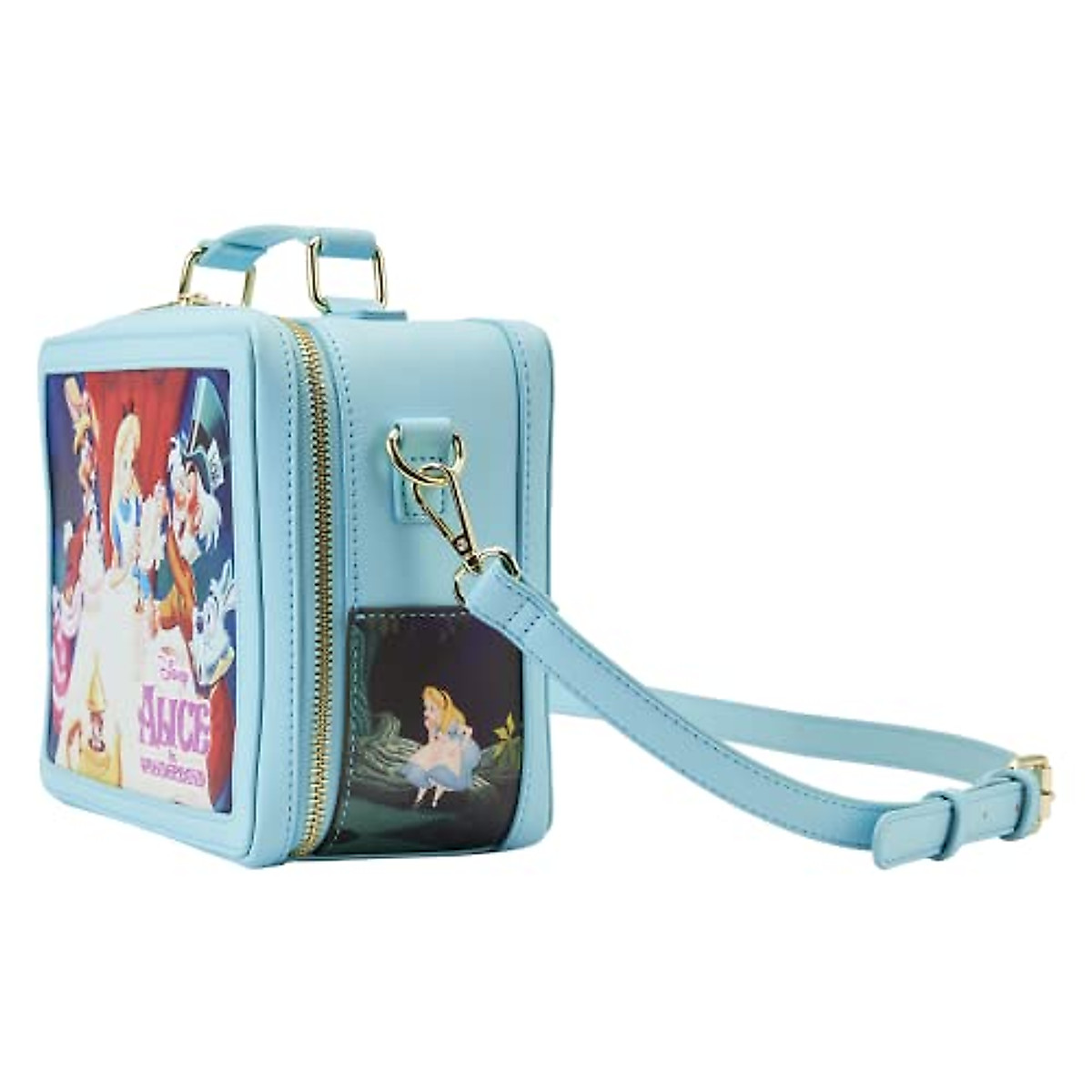 Loungefly Disney Alice in Wonderland Classic Movie Lunchbox Crossbody Bag