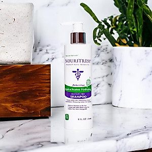 NouriTress HydraCleanse Sulfate Free Shampoo | Natural Ingredients | Softens Hair | Reduces Breakage & Shedding | Safe for Sensitive Scalps | Supports Color Longevity | Provides Moisture & Hydration