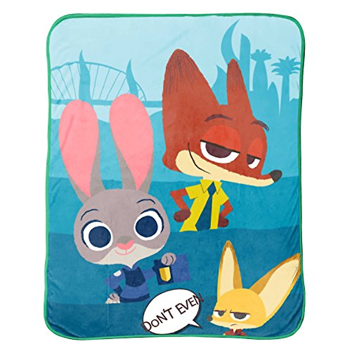 Disney/Pixar Zootopia 'Bunny Ears' Plush Throw, 50" x 60”