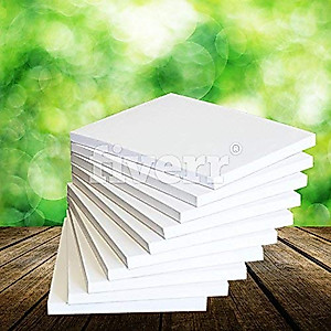 Blank Notepads - Pack of 10 Memo Pads 3x5 Inches, 50 Sheets Per Pad -