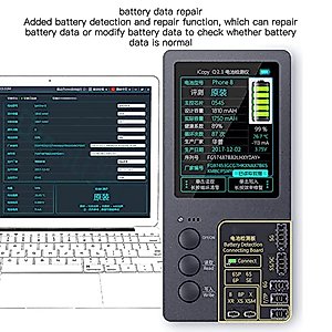 Yoidesu ICopy Plus 2.2 Repair Instrument, 3 in 1 Vibrator Light Sensor Vibrator Light Sensor True Tone Display for Phone Touch, Photosensitive, Vibration, Battery Data, Headphone Repair