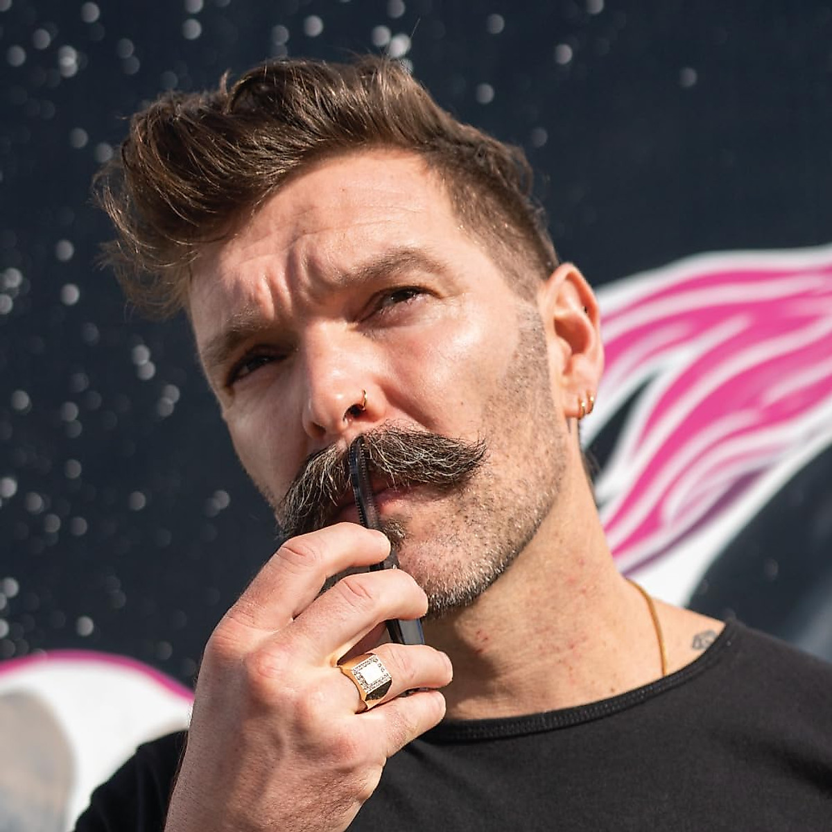 ZEUS Mustache Wax - Natural Shine, Moisturizing, Conditioning & Styling Mustache Wax, Light-Medium Hold – MADE IN USA