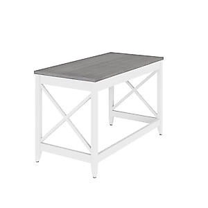 Alera ALEWSF4824GY 47.24 in. x 23.62 in. x 29.53 in. Farmhouse Writing Desk - Gray