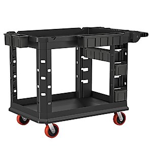 Suncast Commercial PUCHD2645 Utility Cart, Heavy Duty Plus, 500 Pounds Load Capacity, Black