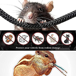 Glaobule Under Hood Animal Repeller Battery Operated Ultrasonic Rodent Repellent for Cars Indoor That Uses 2 C Batteries Bundle with Uses 3 AA Batteries
