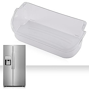 CHEDA 240356402 Clear Refrigerator Upper Door Bin Compatible with Crosley, Frigidaire, Gibson, Kelvinator
