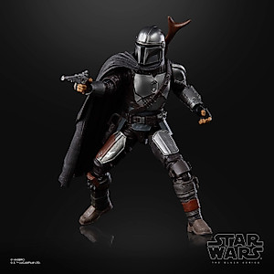 STAR WARS The Black Series The Mandalorian Toy 6-Inch-Scale Collectible Action Figure, Toys for Kids Ages 4 and Up