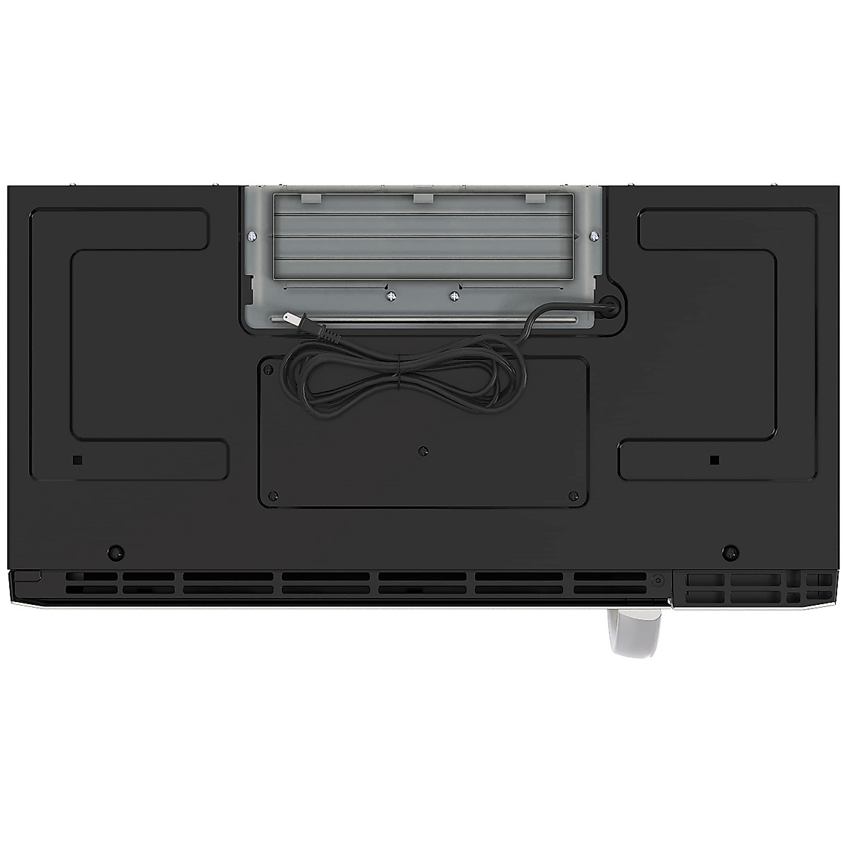 KoolMore KM-MOT-2SS Range Microwave Oven Lamp and 300CFM Recirculation Vent Hood, Auto Cook Menus, Reheat Function, 11 Power Levels, Timer, and Weight Defrost, 30 in/1.9 Cu. Ft, Silver