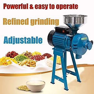 H&ZT 2Pcs Sand Grinding Discs for 110V Electric Wet & Dry Grinder Machine, for 3000W Wet & Dry Flour Mill Cereals Grinder