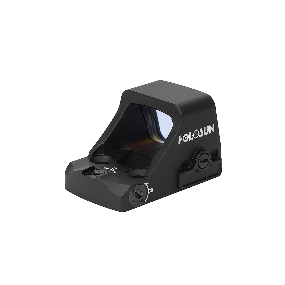 HOLOSUN HS507K X2 Multi-Reticle Red 2 MOA Dot & 32 MOA Circle Open Reflex Pistol Sight - Durable Shake-Awake Parallax-Free Aluminum Sight for Subcompact Handguns