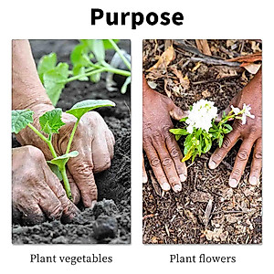 TCBWFY Garden Auger Drill Bit for Planting 3.5"x16"and 1.6"x16.5"Auger Drill Bit Plant Flower Bulb Auger Spiral Hole Drill Earth Post Umbrella Bulb Planter Auger for 3/8" Hex Drive Drill