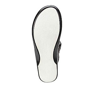 TRAQ by Alegria Qutie Womens Smart Walking Shoe Black White 10 M US