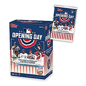 2022 Topps Opening Day Baseball Blaster Value Box - 154 Trading Cards per Box