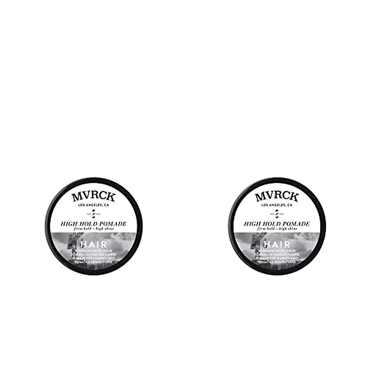 Paul Mitchell MVRCK by MITCH High Hold Pomade, Firm Hold + High Shine, For All Hair Types, 3 oz. (Pack of 2)