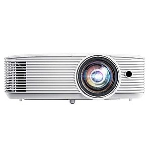 Optoma GT1080HDR Short Throw Gaming Projector | Enhanced Gaming Mode for 1080P 120Hz Gaming at 8.4ms | 4K UHD Support | Play HDR for 4K and 1080P | High 3800 lumens for Day & Night Gaming, White
