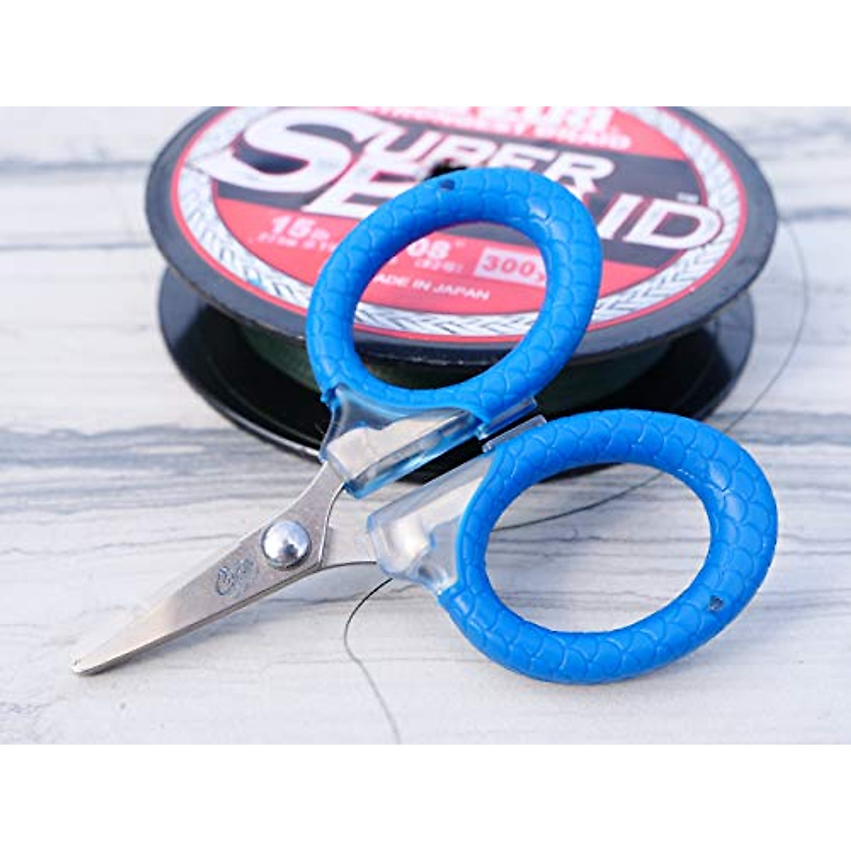 Cuda 3" Titanium Bonded Micro Scissor, Blue (18826)