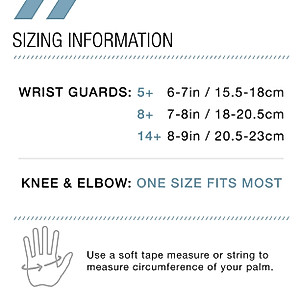 80Six Pad Set with Wristguards, Elbow Pads, and Knee Pads for Kids, Stone Blue, Small / Medium - Ages 8+