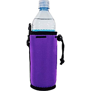 Blank Neoprene Water Bottle Coolie (1, Purple)