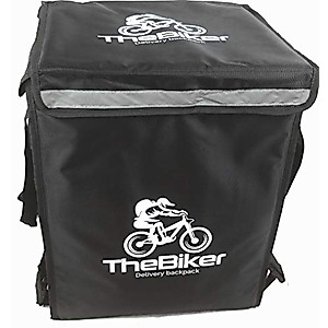 TheBiker Pizza Delivery Backpack, 20" L x 16.5" W x 16.5" H (51 x 42 x 42 Centimeter) Food Delivery Bag, Thermal,Heat Insulated Backpack
