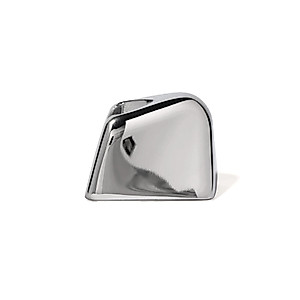 Leaf Shave | The Leaf Razor Stand, Chrome - Weighted Metal Razor Stand with Non-Slip Grip
