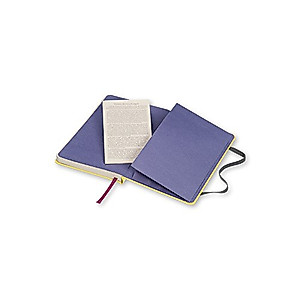 Moleskine Limited Collection Contrast Notebook, Hard Cover, Pocket (3.5" x 5.5") Ruled/Lined, Citron Yellow, 192 Pages