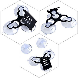 QDiShi 10 Pcs Radar Detectors Suction Cups for Clear Cobra Escort and Beltronics Radar Detector Mount