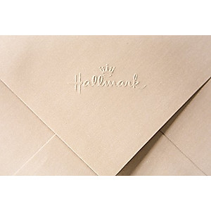 Hallmark Single-Panel Notecards (Triangle Trim, 50 Cards and Envelopes)