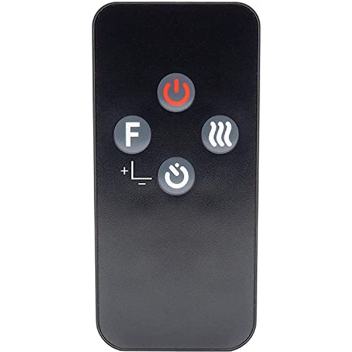 Replacement for TEC Flame Electric Fireplace Heater Remote Control RC1007A RC1007A-FS FEF26 FEF260 F2609E R71007A 125397-01