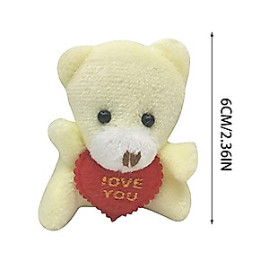 Muised 3PC Cute Plush Stuffed Animal-6cm Cotton Plush Doll Soft Plush Toy Stuffed Animals Anime Ugly Dolls Toys Figure Toys for Girls Body Pillows for Adults Winter Warm Soft