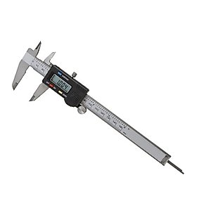 Pittsburgh 6" Digital Caliper - Metric and SAE with Case!
