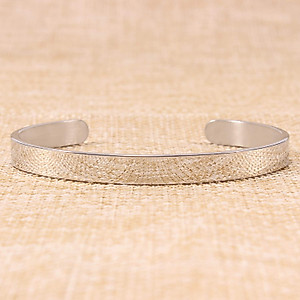 Btysun Inspirational Bracelets for Women Birthday Gifts for Her Motivational Cuff Bangle Silver Couple Bracelet Friend Friendship Mantra Quotes Jewelry(Life is Tough,My Darling ...)