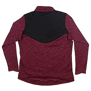 Ping New Womens Rumi Full Zip Mock Neck Size 6 (Medium) Grape Multi P93438