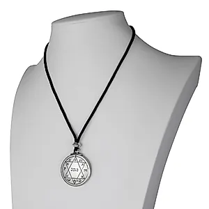 Talisman For Good Health Amulet Necklace Seal of Solomon Pentacle Pendant