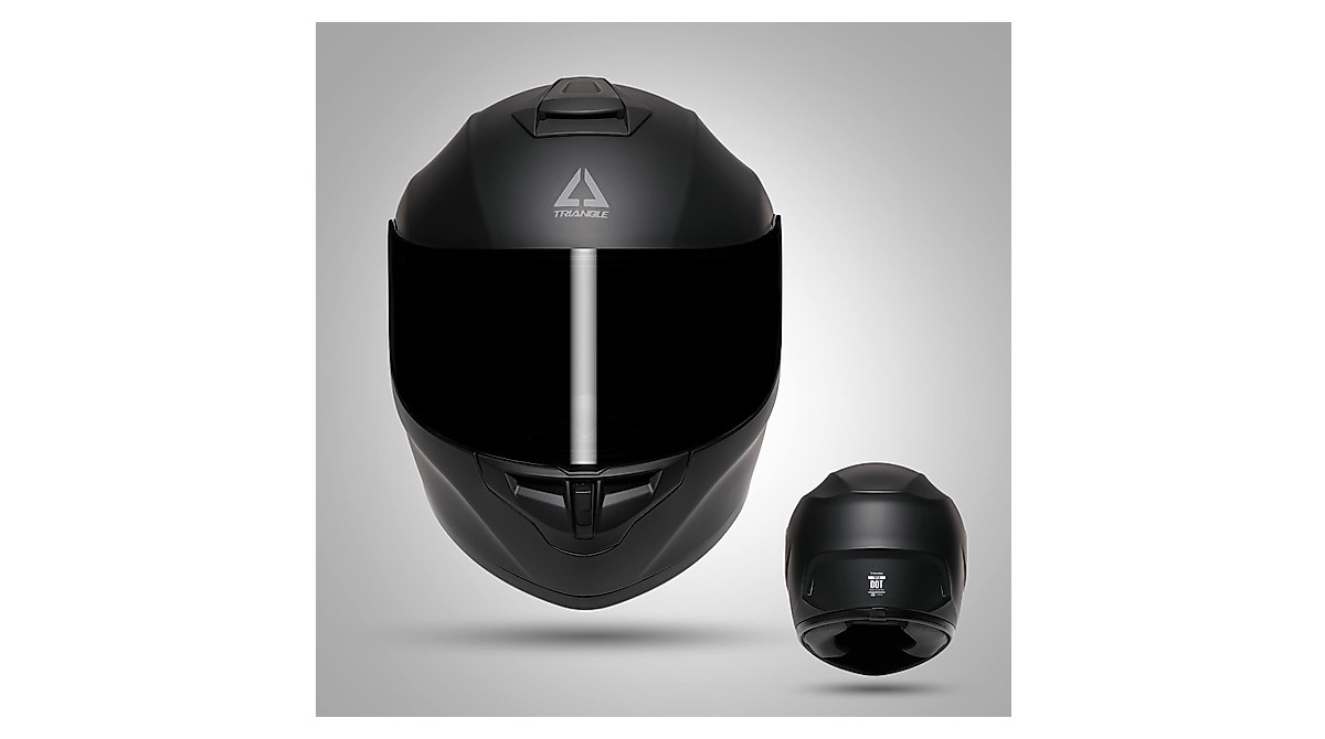 TRIANGLE DOT Approved Full Face Motorcycle Helmet